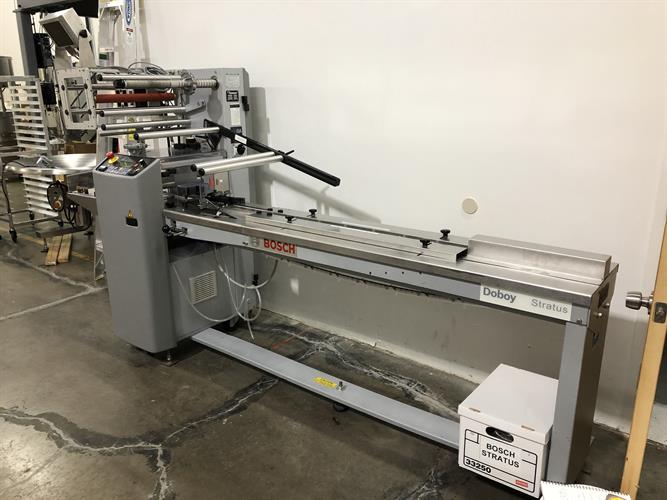Doboy Stratus Horizontal Flow wrapper | Processing + Packaging ...